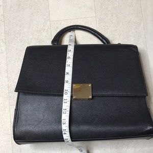 Forever 21 | Bags | Forever 2 Handbag Black Briefcase Purse Bag Tote ...